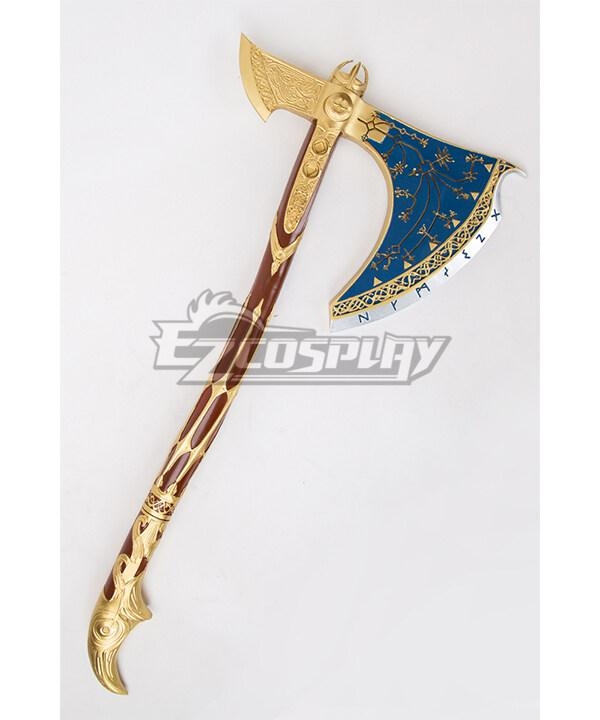 God of War Ragnarök Kratos Leviathan Axe Cosplay Weapon Prop