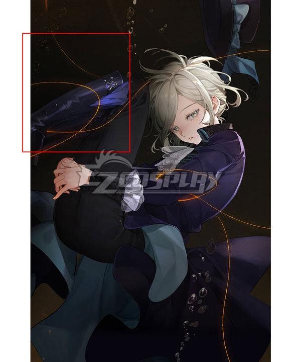 Reverse:1999 Female Vertin Blue Cosplay Shoes