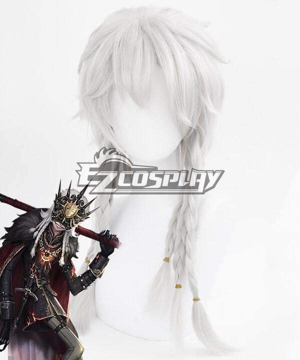 Identity V Morningstar Night Watch Silver Cosplay Wig