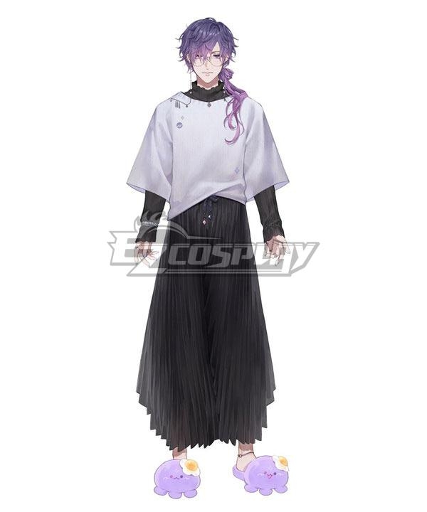 Virtual YouTuber NIJISANJI Noctxy Uki VioletaNew Outfit Cosplay Costume