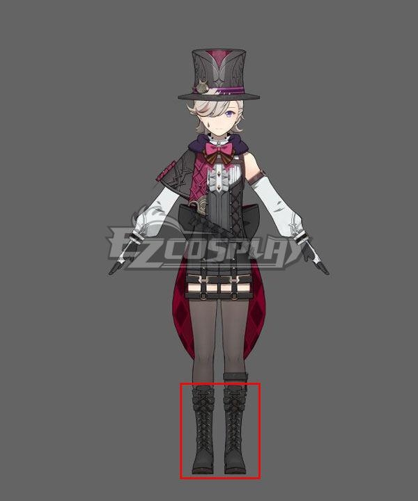 Genshin Impact Lyney Cosplay Shoes