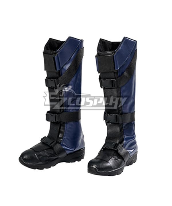 Deadpool 3 Classic Wolverine Suit James Howlett Logan Blue Cosplay Shoes