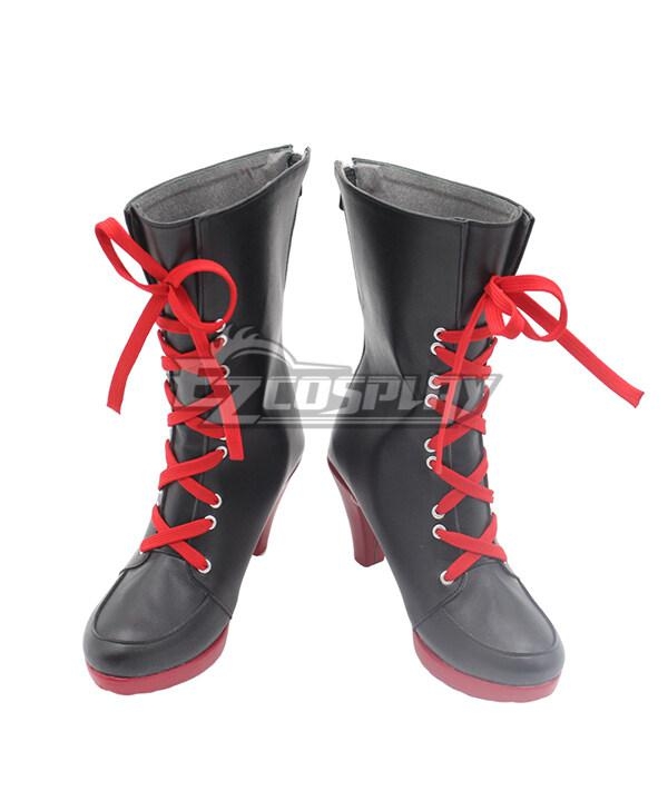 Blue Archive Kosaka Wakamo Black Cosplay Shoes