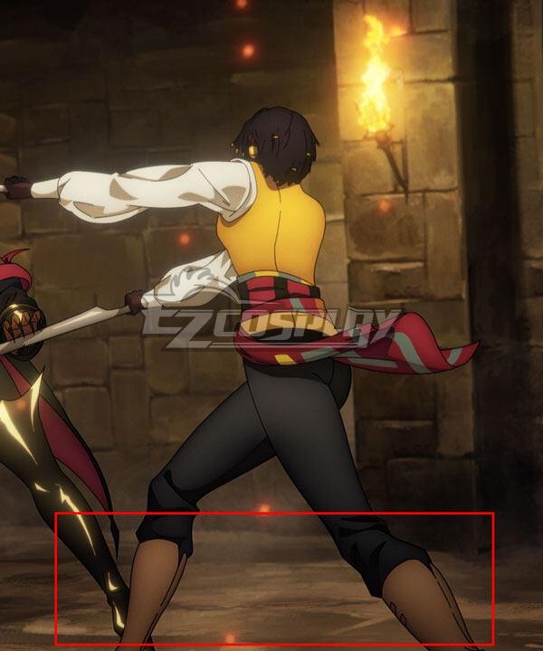 Castlevania: Nocturne Annette Brown Shoes Cosplay Boots