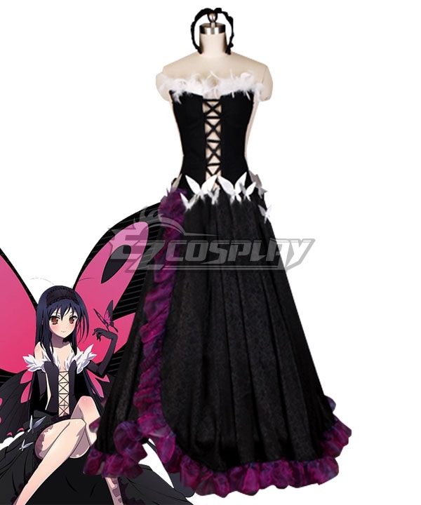 Accel World Nega Nebulas Kuroyukihime Cosplay Costume