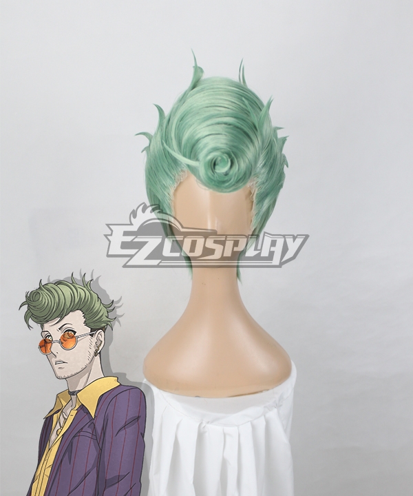 Akudama Drive Hoodlum Chinpira Green Cosplay Wig