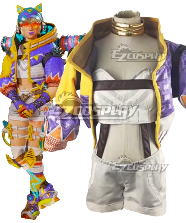 Apex Legends Arenas Thunder Kitty Wattson Cosplay Costume