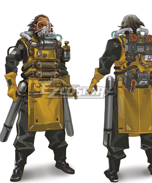 Apex legends Caustic Cosplay Costume