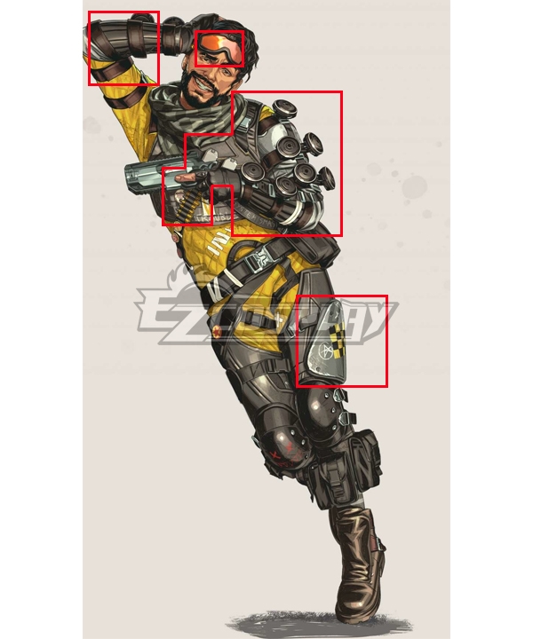 Apex legends Mirage Cosplay Weapon Prop