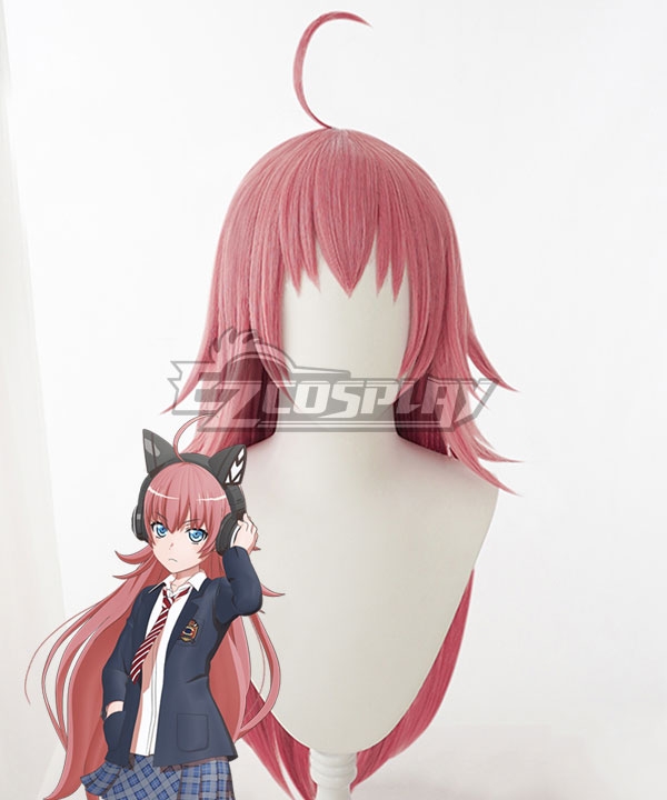 BanG Dream! RAS RAISE A SUILEN CHU² ChuChu Tamade Chiyu Pink Cosplay Wig