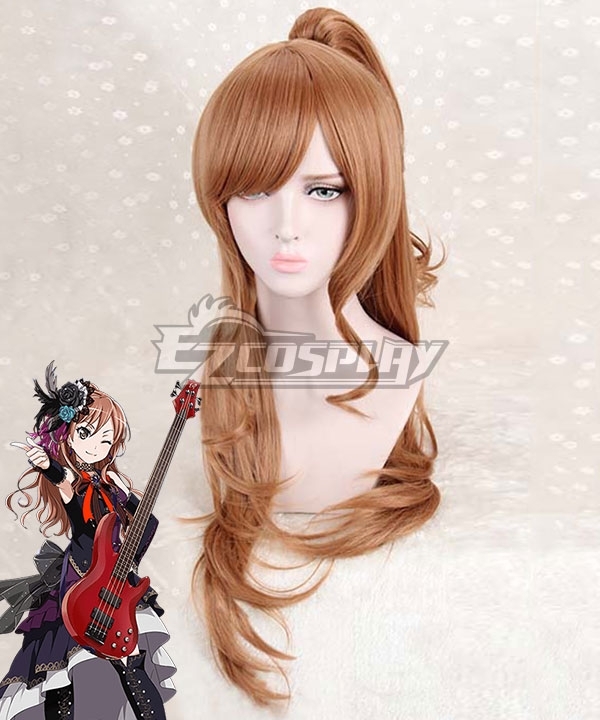 BanG Dream! Roselia Imai Lisa Orange Cosplay Wig