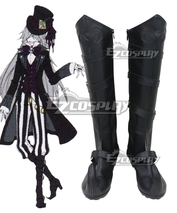 Black Butler Undertaker New Cosplay Boots