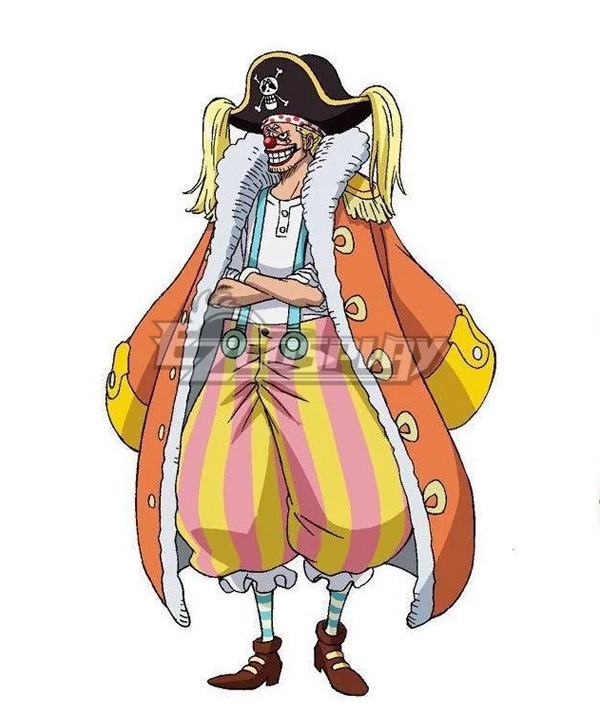 One Piece Buggy Cosplay Costume