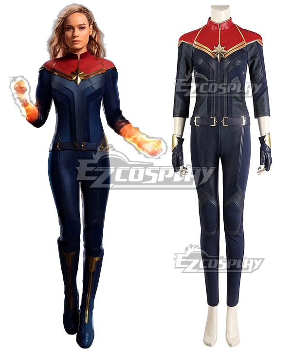 Captain Marvel 2 The Marvels Carol Danvers Premium Edition Cosplay Costume