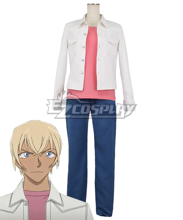 Case Closed Detective Conan Rei Furuya Tooru Amuro Daily Outfit Cosplay ...