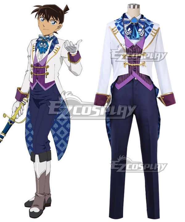 Case Closed Detective Conan Shinichi Kudo Secret Magic Show Cosplay Costume