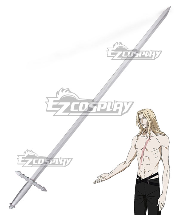 Castlevania Season 2 2018 Anime Alucard Sword Cosplay Weapon Prop