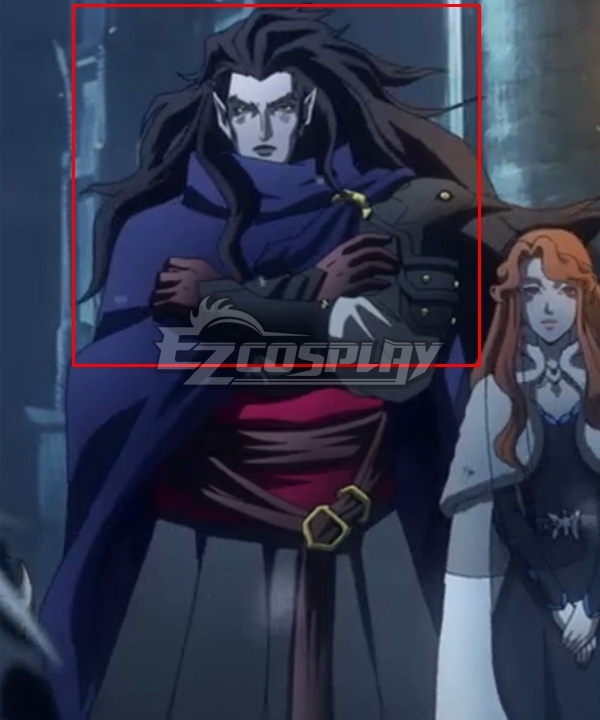 Castlevania Season 3 Netflix 2020 Anime Striga Black Cosplay Wig