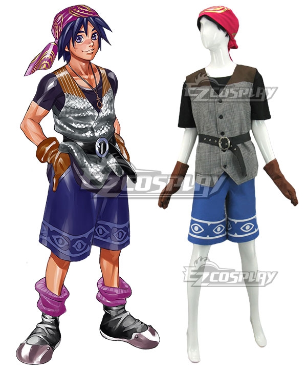 Chrono Cross Serge Cosplay Costume