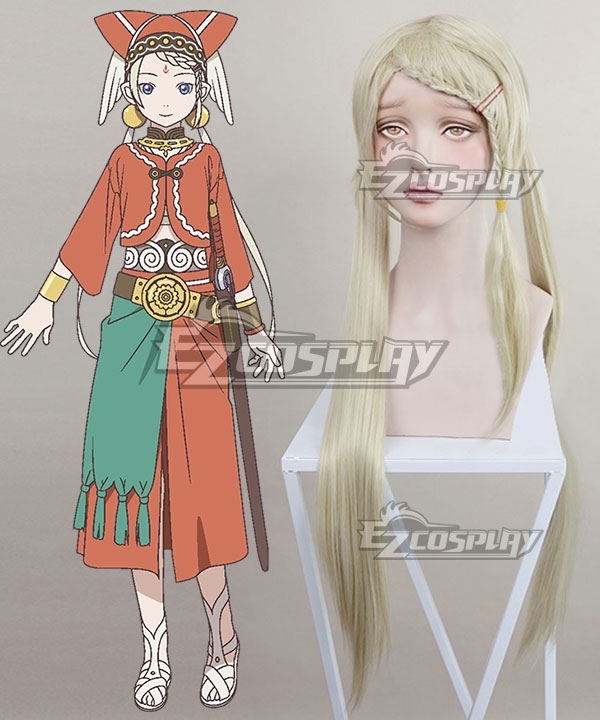 Cop Craft Tilarna Exedilica Light Golden Cosplay Wig