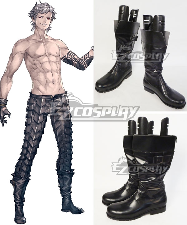 NieR: Automata 2B Commander Eve Black Shoes Cosplay Boots