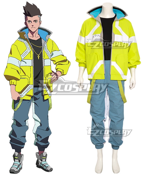Cyberpunk: Edgerunners Main Character David A Streetkid Cosplay Costume