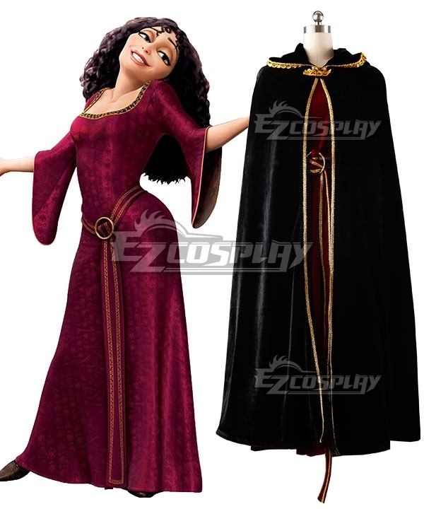 Disney Tangled Tangled Mother Gothel Cosplay Costume