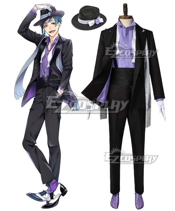 Disney Twisted Wonderland OCTAVINELLE Floyd Leech Cosplay Costume