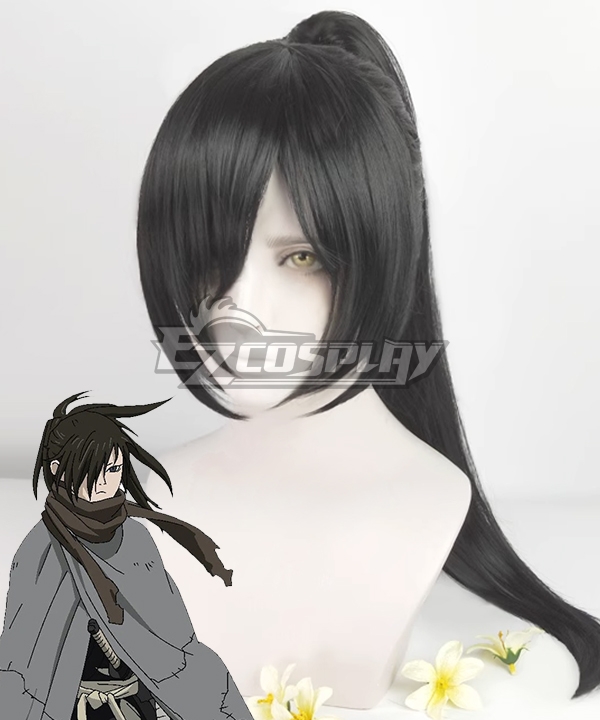 Dororo Hyakkimaru Black Cosplay Wig - A Edition