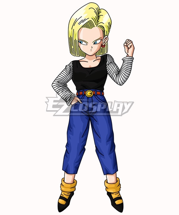 Dragon Ball Android 18 Cosplay Costume