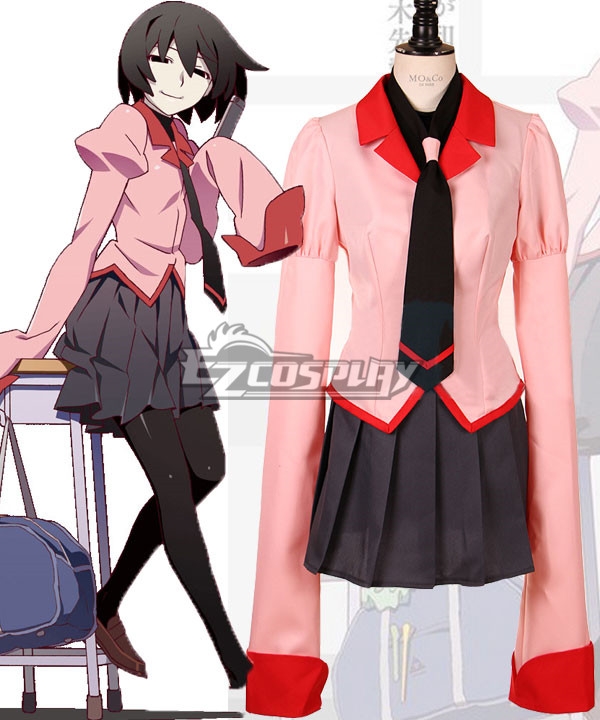 Owarimonogatari Ougi Oshino Cosplay Costume
