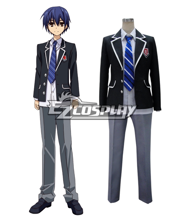 Date A Live Itsuka Shidou School Cosplay Costume