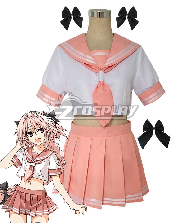 Fate Apocrypha Rider of Black Astolfo Sailor Suit Cosplay Costume - New ...