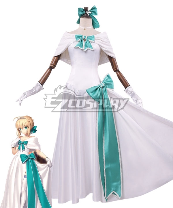 Fate Grand Order Heroic Spirit Formal Dress Artoria Pendragon Cosplay Costume