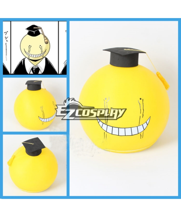 Assassination Classroom Korosensei Cosplay Cry Mask Helmet Hat