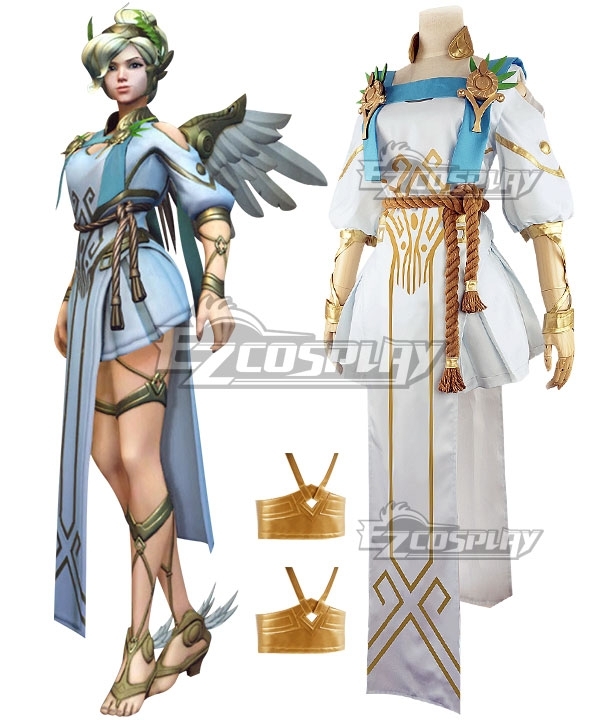 Overwatch OW Summer Games 2017 Winged Victory Mercy Skin Cosplay ...