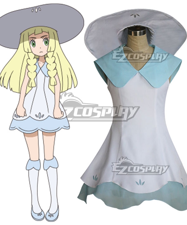 PM Sun and Moon Lillie Cosplay Costume