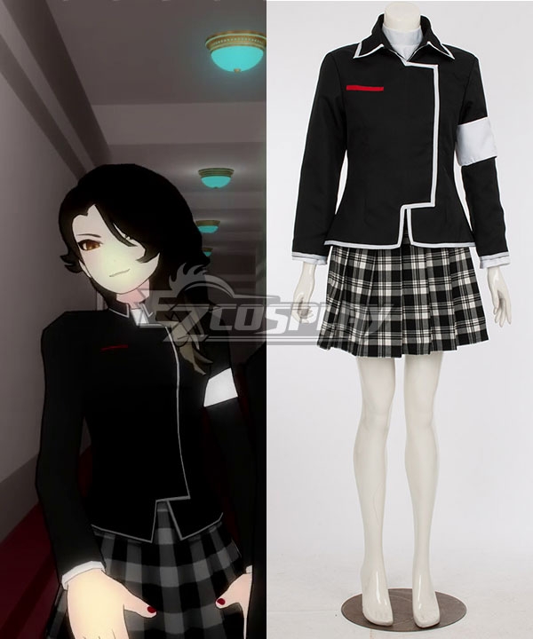 RWBY Beacon Academy Female School Uniform Cosplay Costume
