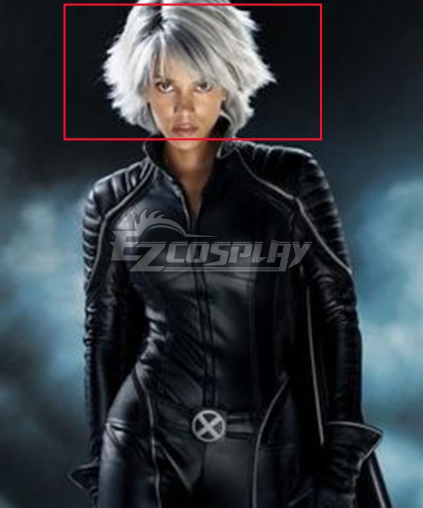 Marvel X-men Storm Short Grey Cosplay Wig