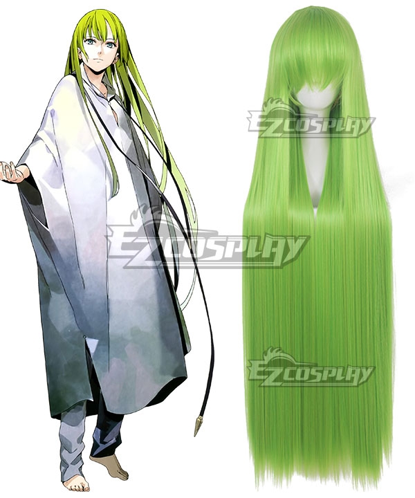 Fate Grand Order Enkidu Green Cosplay Wig