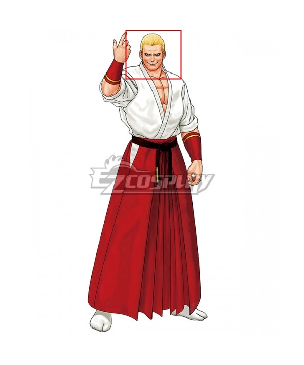 The King Of Fighters 98 KOF Geese Howard Golden Cosplay Wig