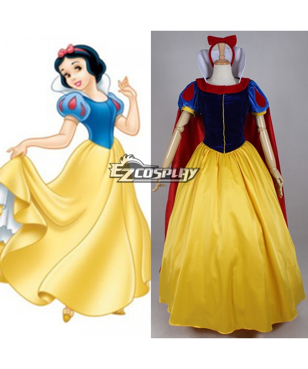 Disney Snow White Princess Cosplay Costume