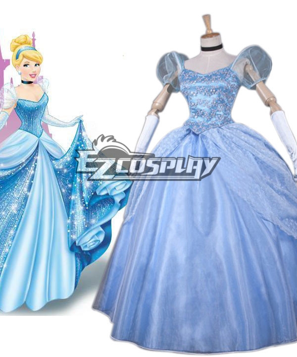 Disney Cinderella Princess Cinderella Cosplay Costume