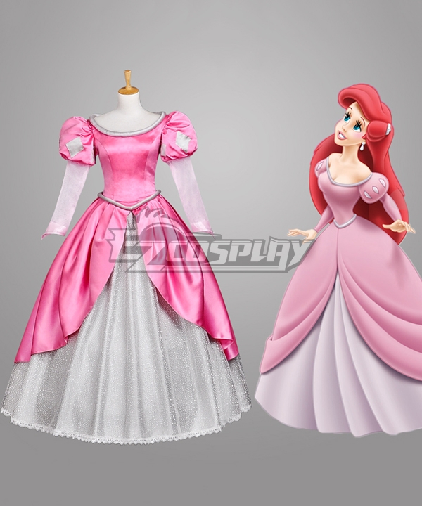 Disney Beauty and the Beast Belle Mermaid Cosplay Costume