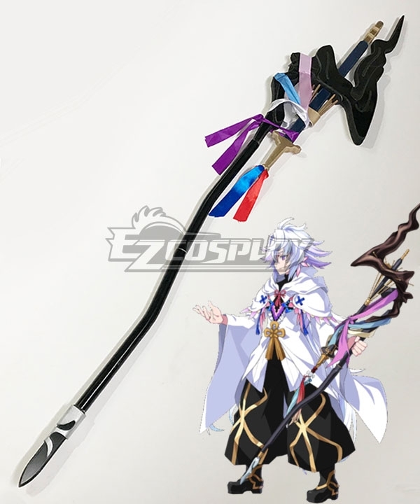 Fate Grand Order Caster Merlin New Staves Cosplay Weapon Prop
