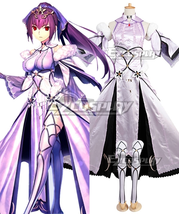 Fate Grand Order Caster Scathach Cosplay Costume