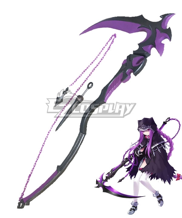 Fate Grand Order Lancer Medusa Sickle Bayonet Cosplay Weapon Prop