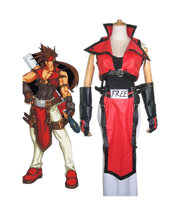 Guilty Gear Sol Badguy Cosplay Costume