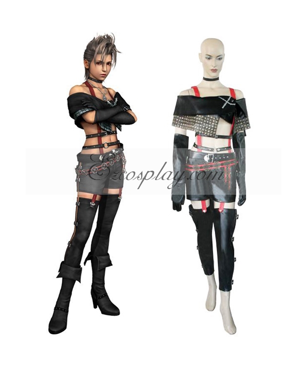 Final Fantasy X-2 FFX2 Paine Cosplay Costume