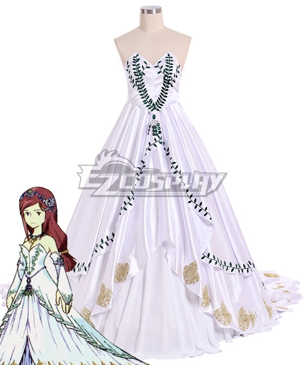Final Fantasy IX FF9 Garnet til Alexandros princess dress Cosplay ...